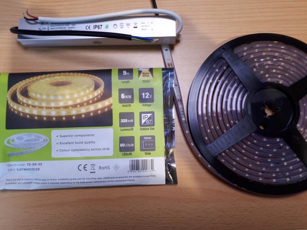 LED STRIP 12V / IP 67 / 3500K - FL-Vertrieb